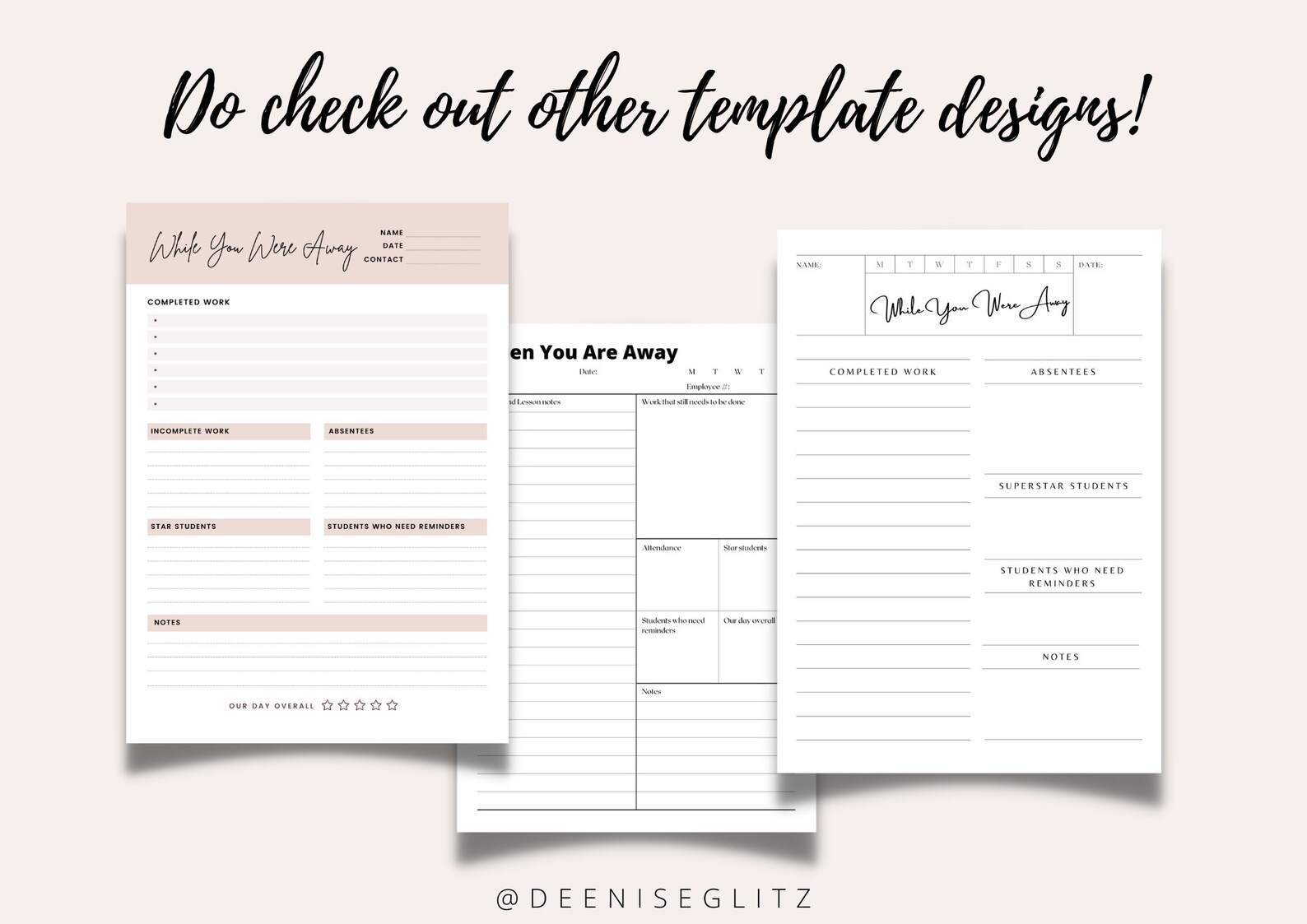 MODERN Employee Favorites List Template My Favorite Things - Etsy