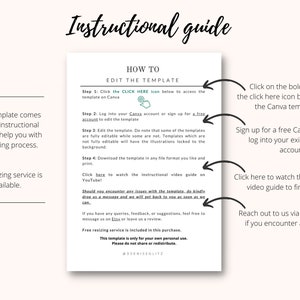 BOHO RAINBOW Substitute Binder, 11-page Bundle Template Pack, Folder ...