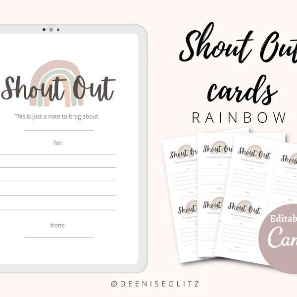 Staff Shout Out Board - Etsy