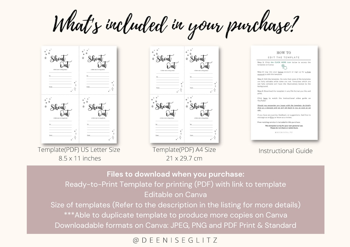 STARS NIGHT Shout Out Card, Staff Appreciation, Student Compliment Card ...