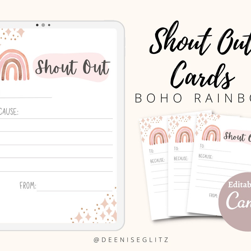 Shout Out Cards - Etsy