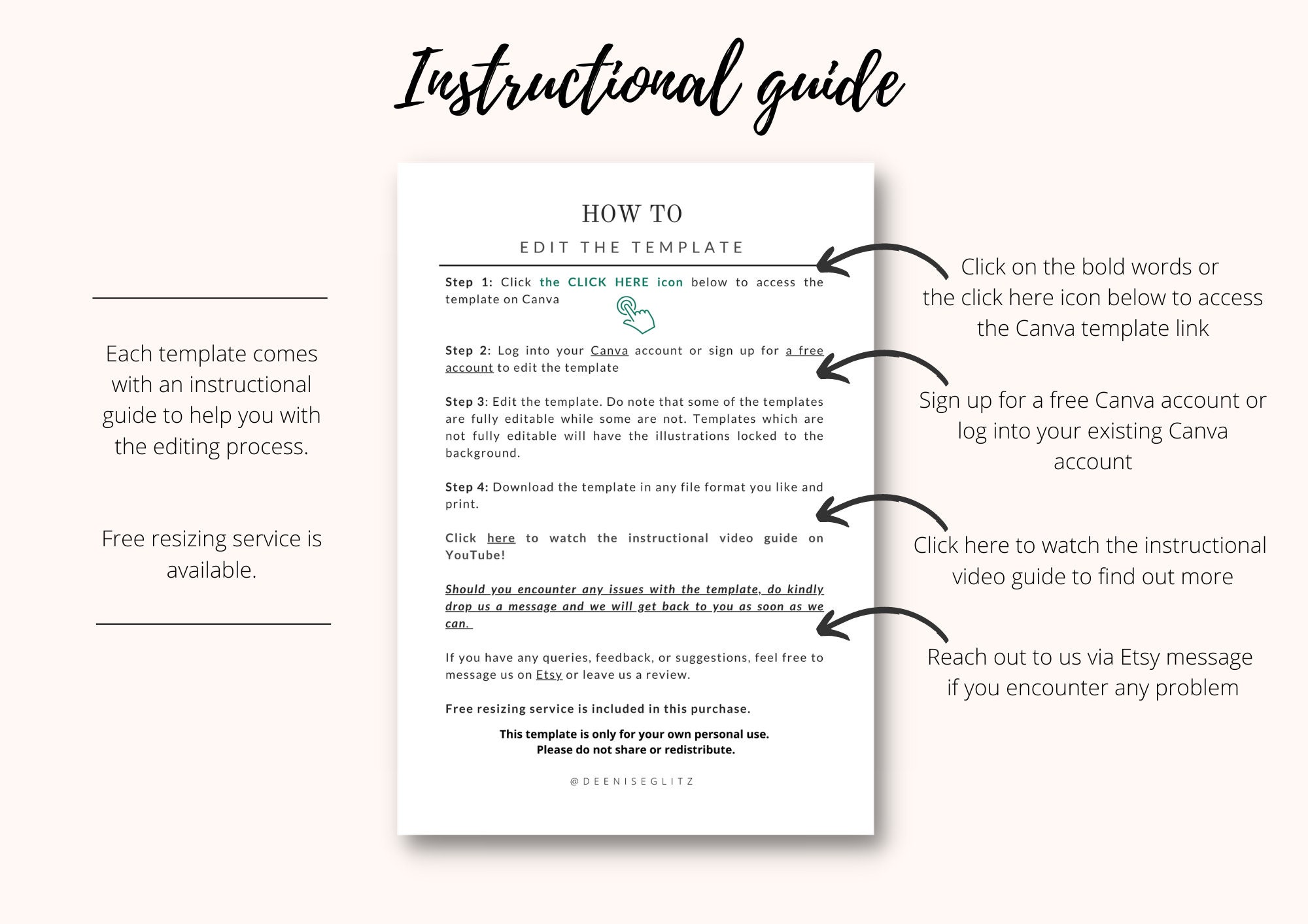 Employee of the Month Voting Card: Minimalist Ballot (editable Canva ...