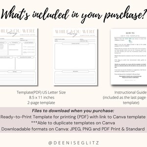 STYLISH Substitute Teacher Printable, Substitute Teacher Note, While ...