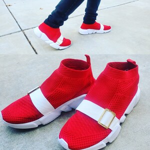 Classic Sonic the Hedgehog Shoes - Etsy