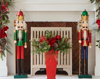4 Foot Tall Nutcrackers - Etsy