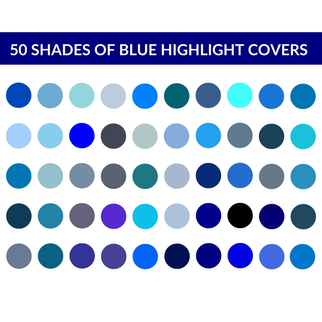Solid Blue Instagram Highlight Cover, Blue Shades Insta Story Covers ...