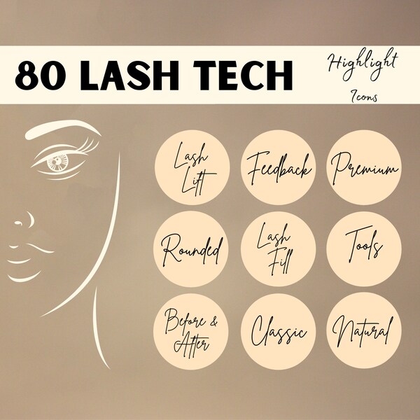 Lash Ig Icons - Etsy