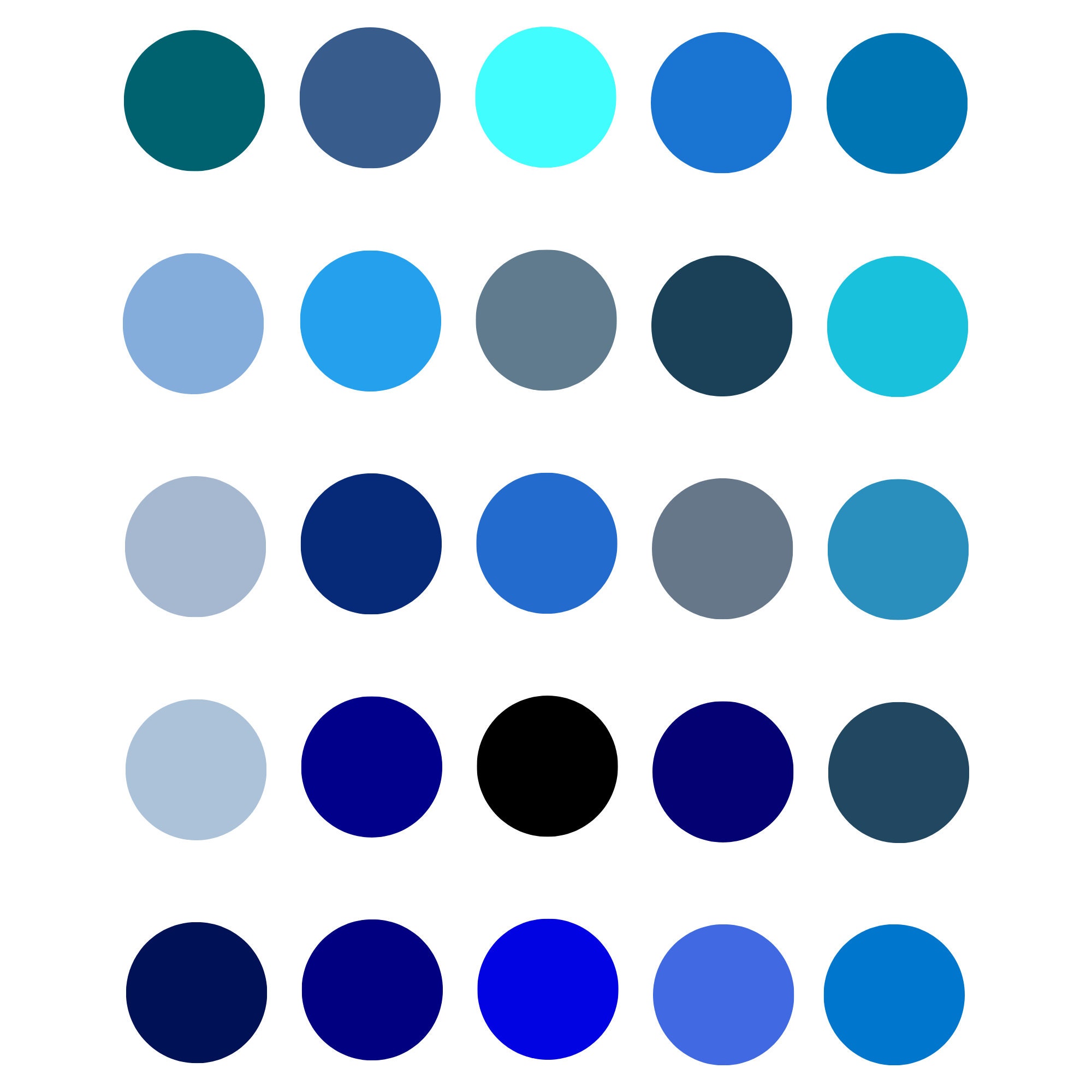 Solid Blue Instagram Highlight Cover, Blue Shades Insta Story Covers ...