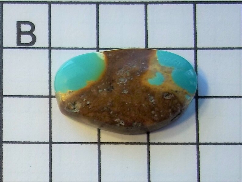 Royston District Royal Blue Turquoise Mine Cabochons. - Etsy