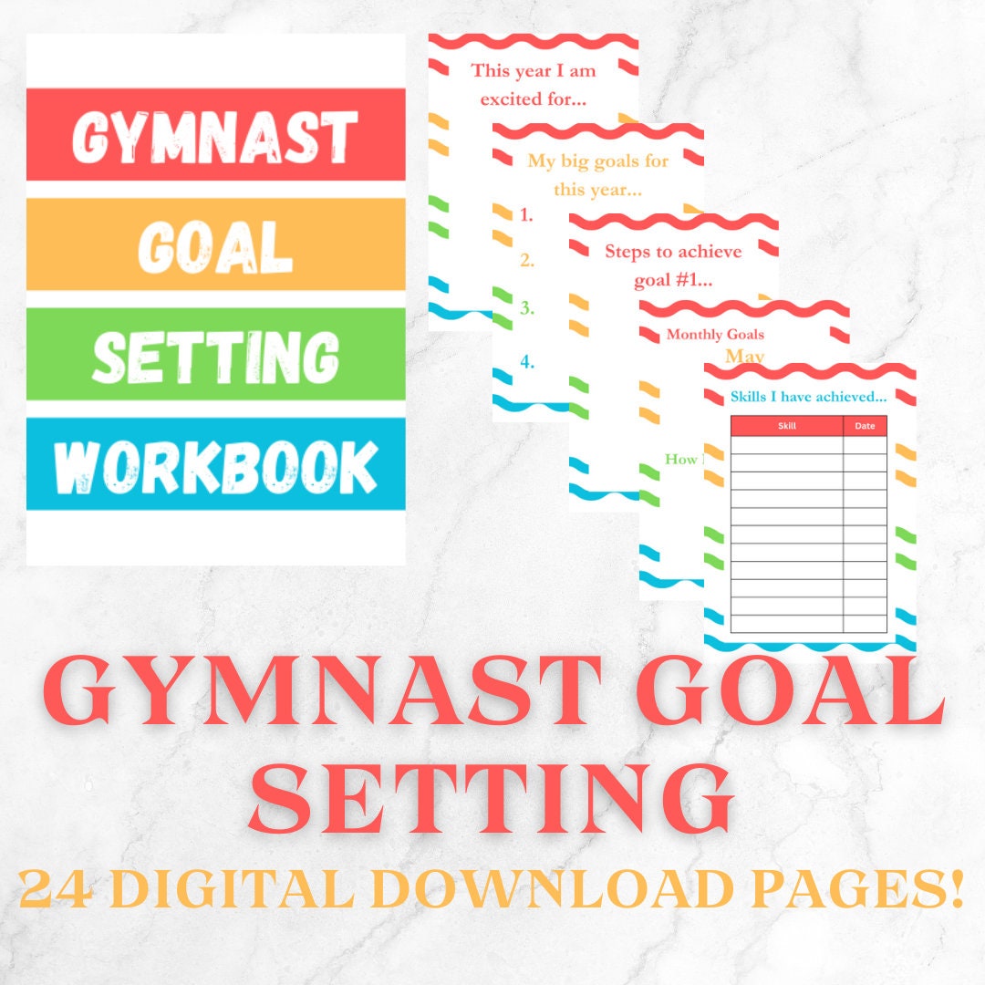 Gymnast Goal Setting Workbook | Digital Download - Etsy