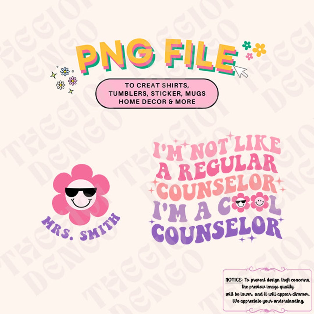 School Counselor, Personalized Counselor, School Counselor Gift, Cool ...