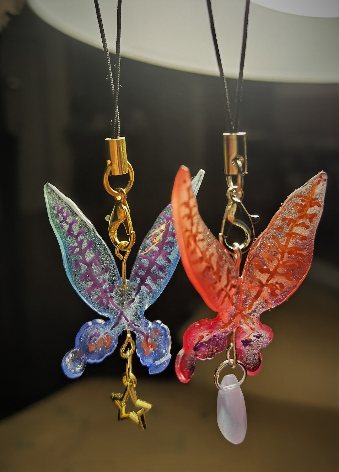 The Charm of Diplozoon Paradoxum Parasite Charm Luminous Pendant - Etsy