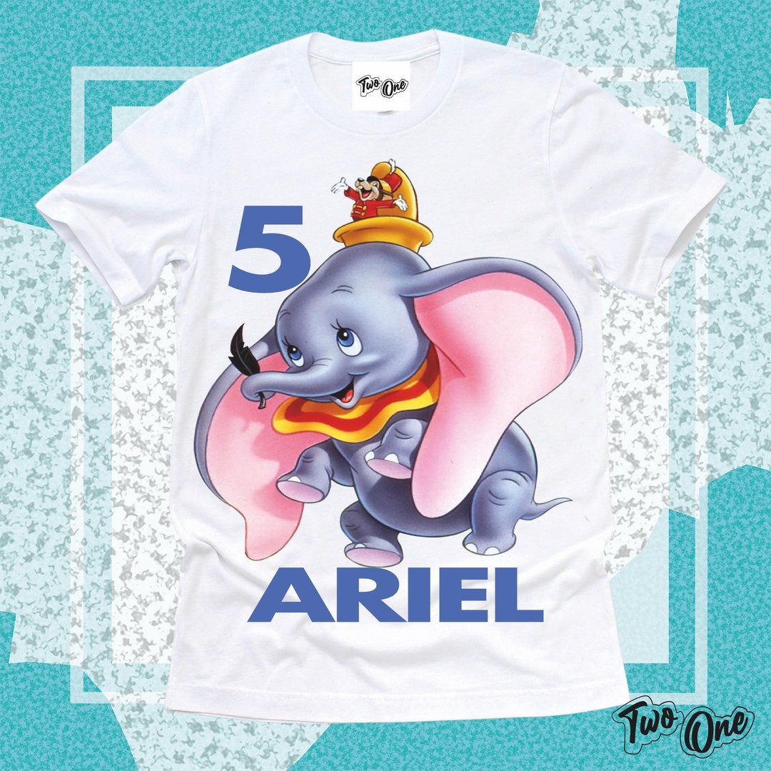 Dumbo Birthday Shirt,dumbo Custom Shirt,dumbo Shirt Birthday,dumbo ...