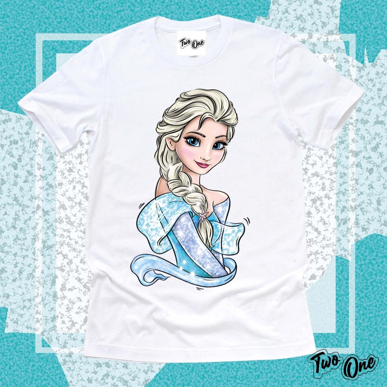 Frozen Custom Birthday Shirtdisney Princess Shirtfrozen - Etsy