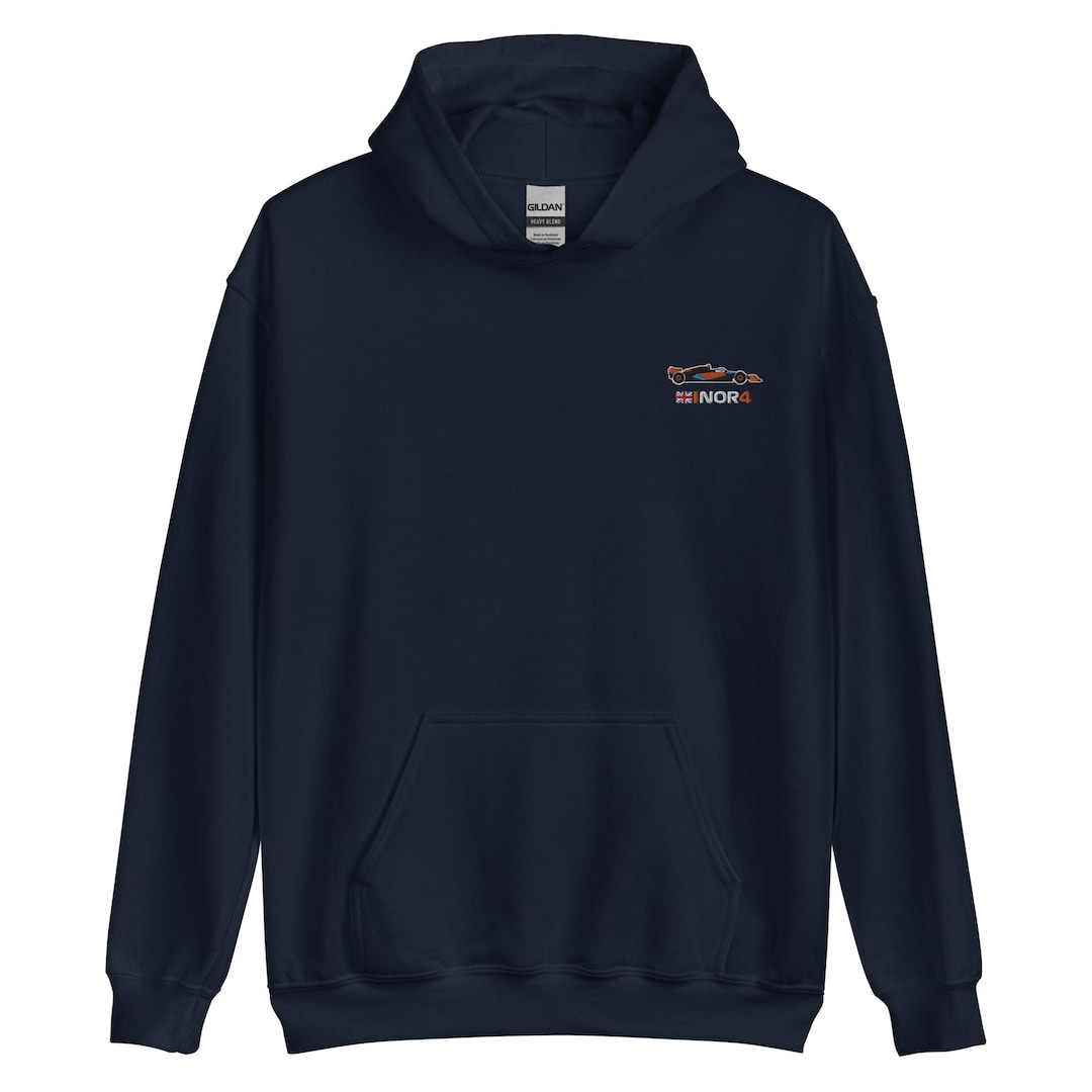 NOR4 2023 F1 Car | Embroidered Hoodie - Etsy