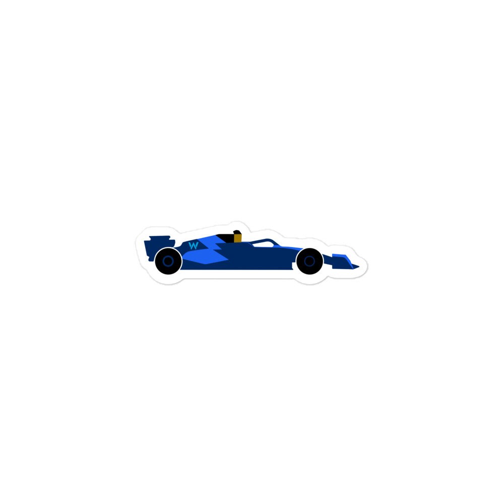 F1 Williams Car Kiss-cut Sticker - Etsy