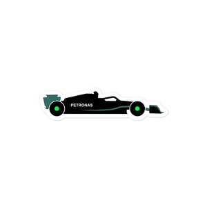 F1 Mercedes Car Kiss-cut Sticker - Etsy