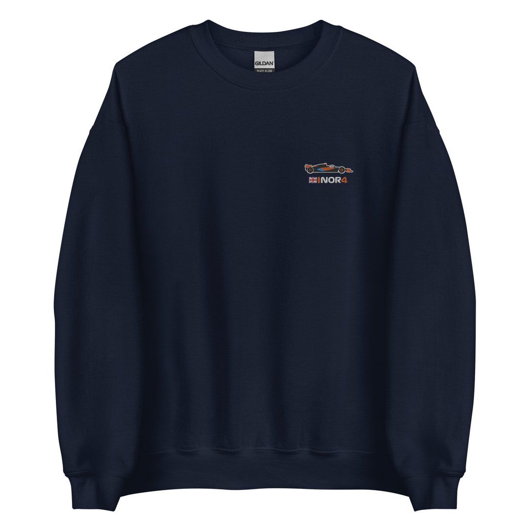 NOR4 2023 F1 Car | Embroidered Sweatshirt - Etsy