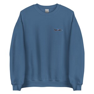 Alpine 2023 F1 Car | Embroidered Sweatshirt - Etsy