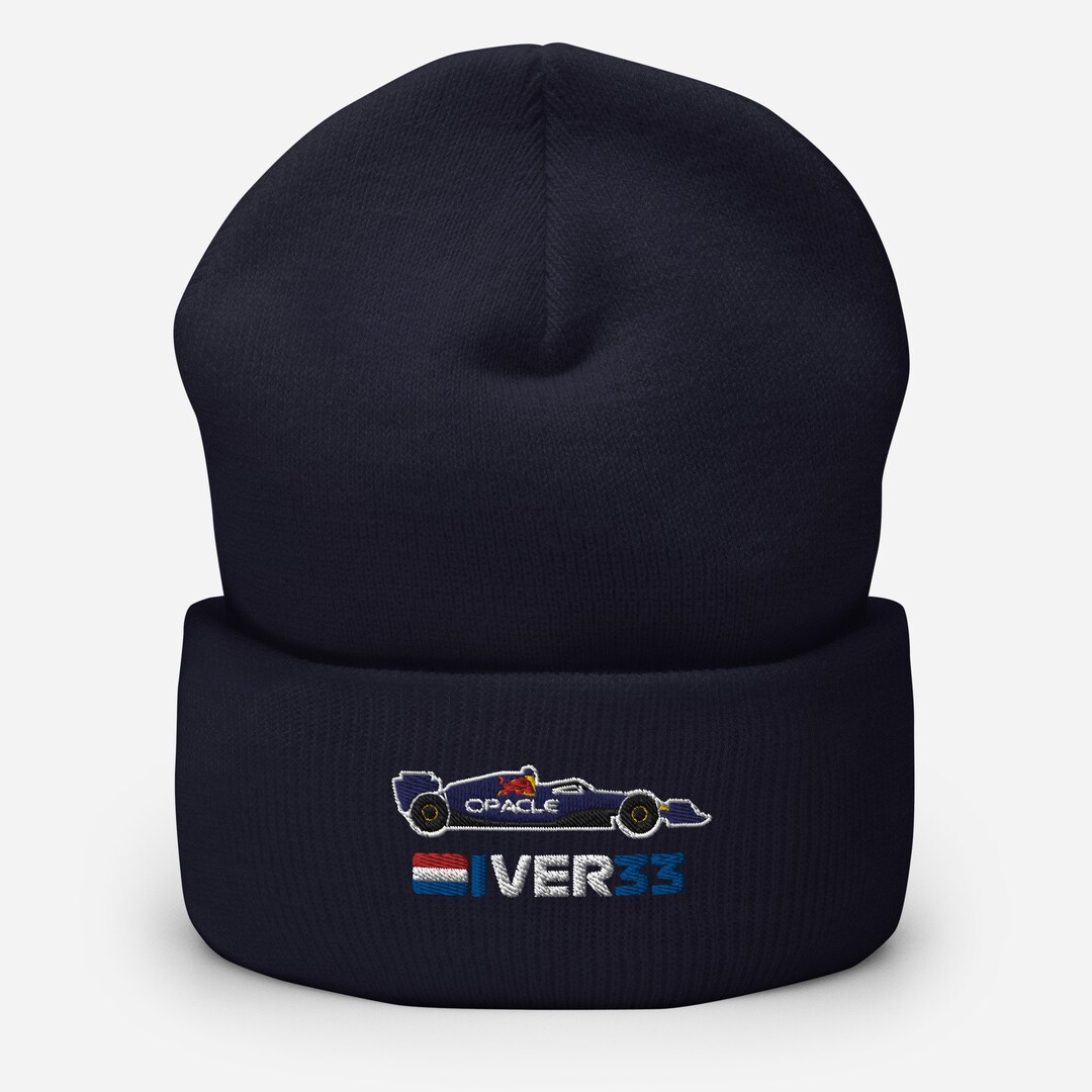 VER33 2023 F1 Car | Embroidered Beanie - Etsy