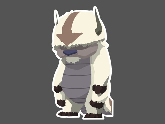 Standing Appa Die-cut Sticker - Etsy