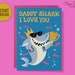 Printable Daddy Shark Card First 1st Fathers Day Card Baby - Etsy