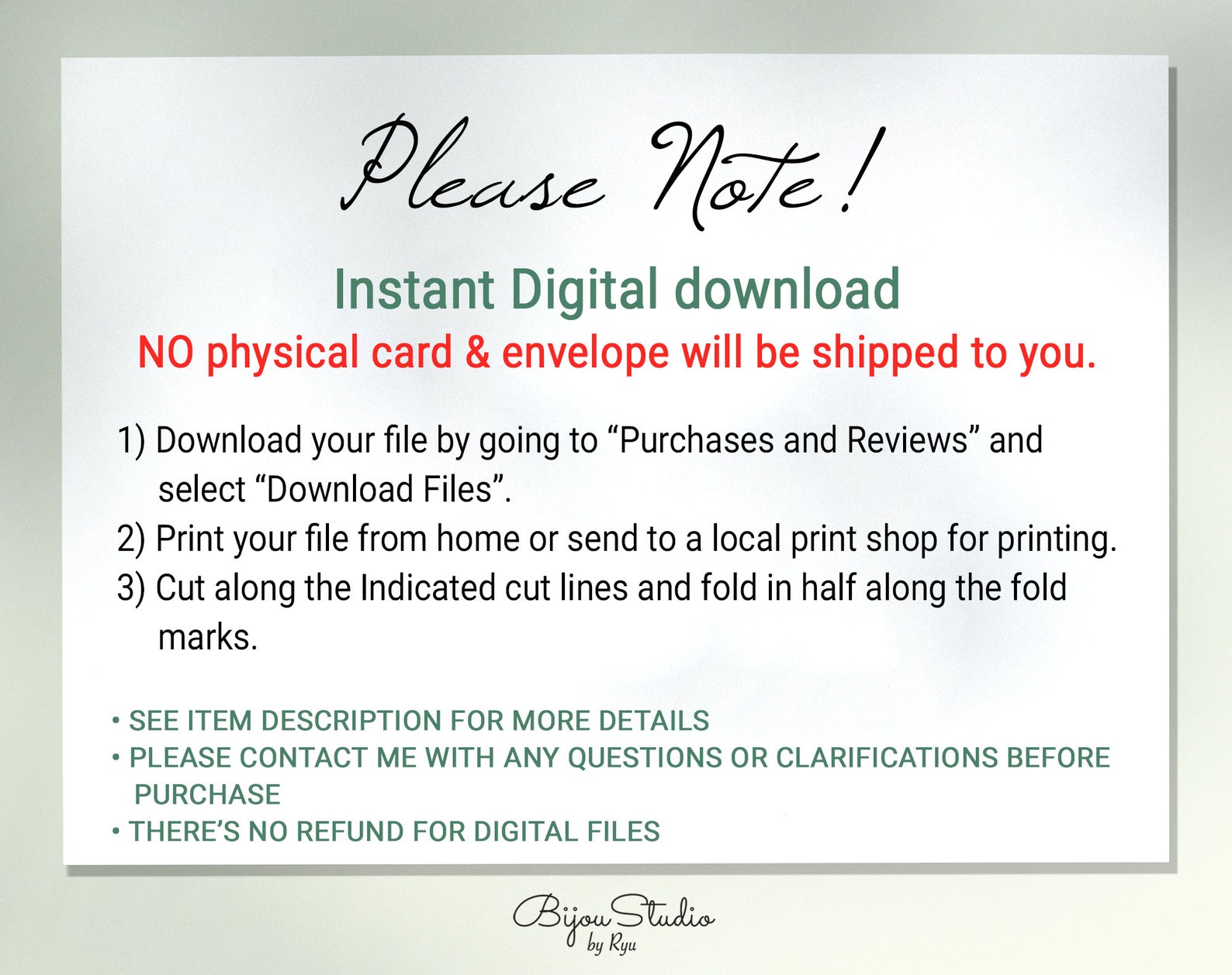 Printable Daddy Bear Card 3 Bear Family Back View Card Papa - Etsy