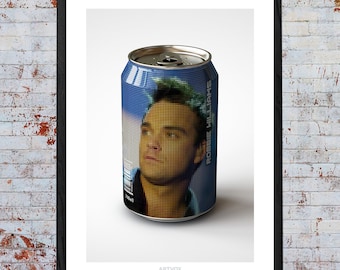 Robbie Williams Art - Etsy UK