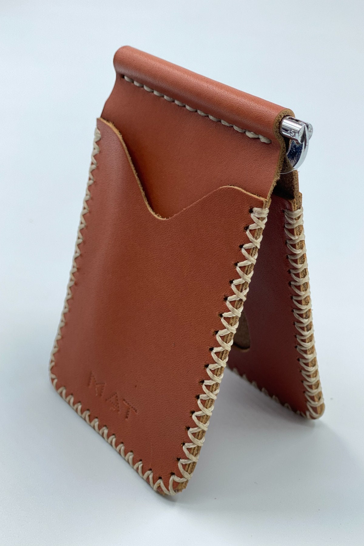 Money Clip Wallet , Slim Leather Men Wallet , Personalized Wallet Money ...