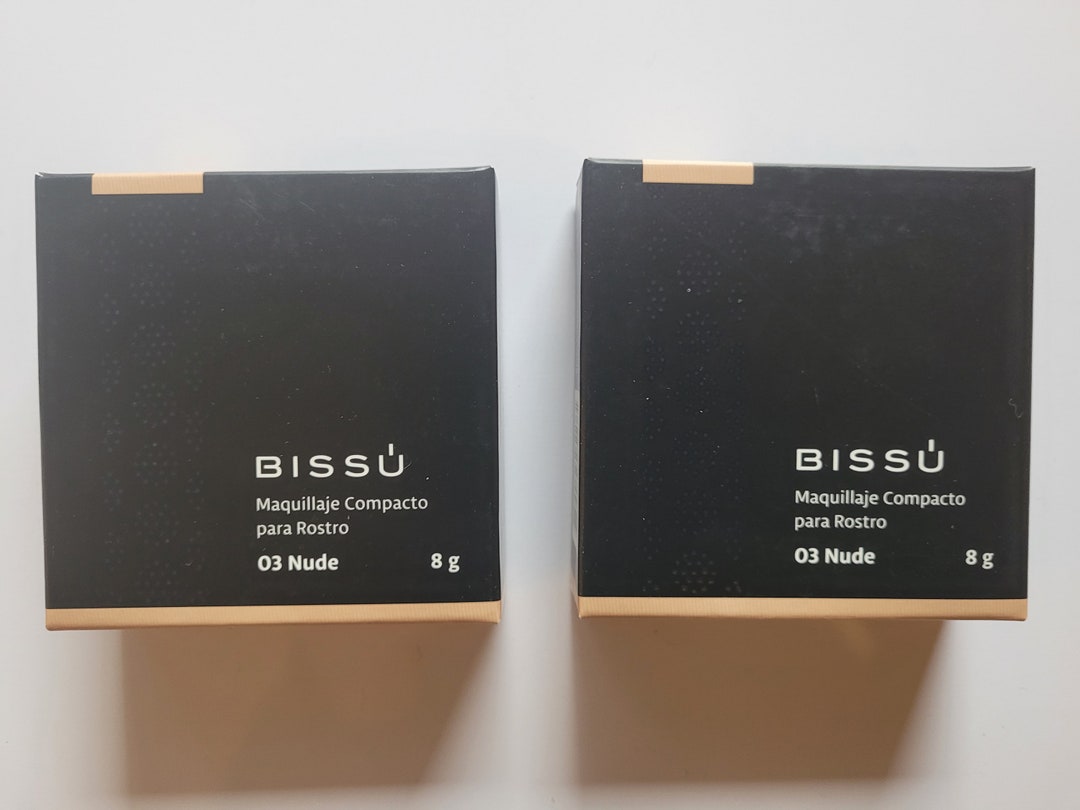 X2 Bissu Compact Powder 3 NUDE Compact Makeup Set of 2 Makeup ...