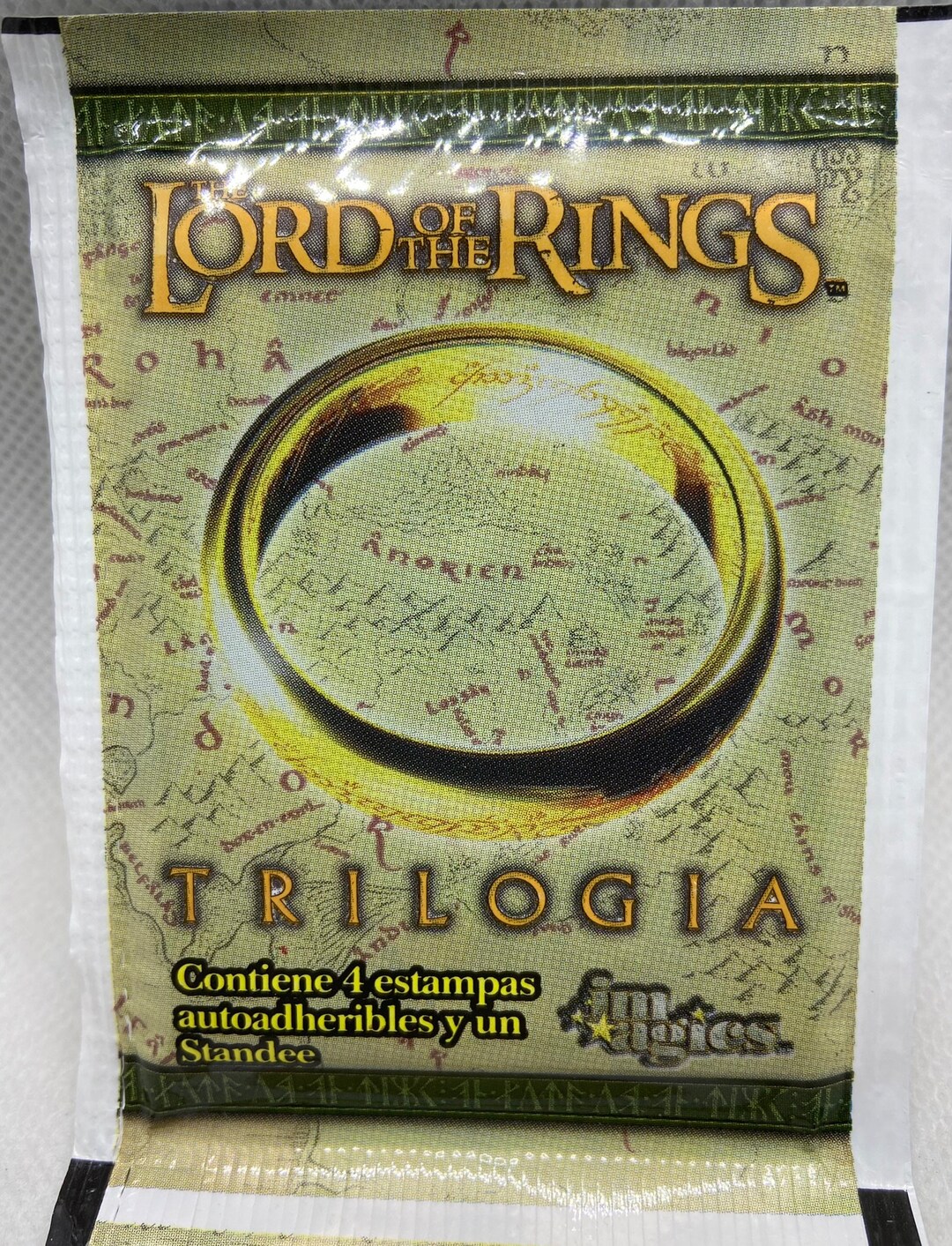 X25 Lord of the Rings Sticker Packs 4 Stickers 1 Standees / Pogs per ...