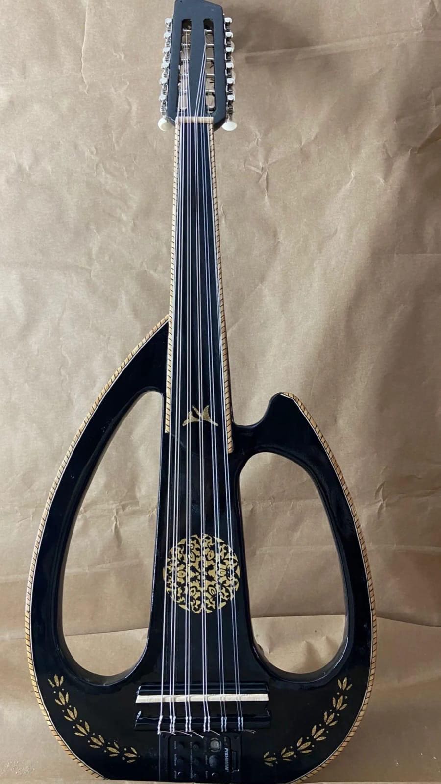 Silent Electric Oud Lute Ud Electric Professional With Equalizer 3 Sets ...