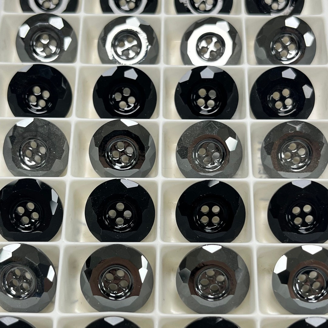 Swarovski 3008 14mm Round Buttons With 4 Holes Various Color and ...