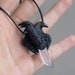 Crow Necklace Black Raven Corvo Rabe Polymer Clay - Etsy