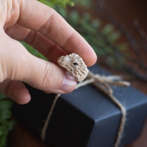 Dread Beads Dread Accessories Dragon Head Beads Braided Ring Perle ...