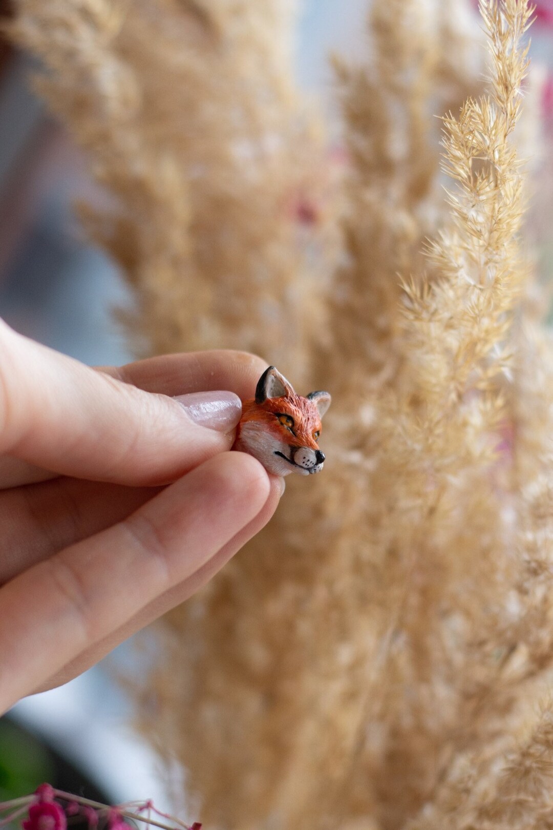 Dread Beads Fox Hol 6-7mm Dreadlocks Beads Animal Polymer Clay - Etsy