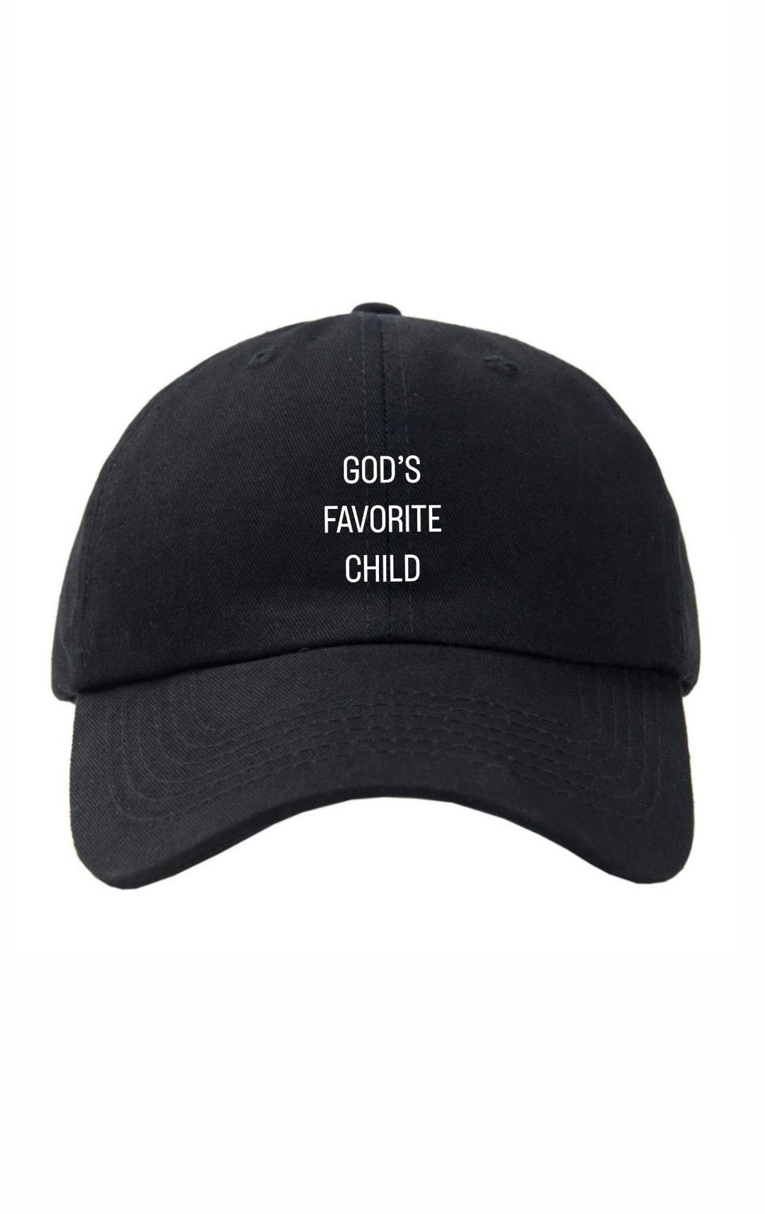 Embroidered God’s Favorite Child Hat - Etsy