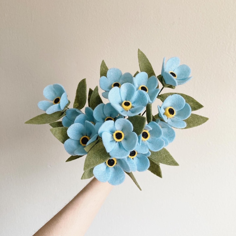 Forget Me Not Paper - Etsy