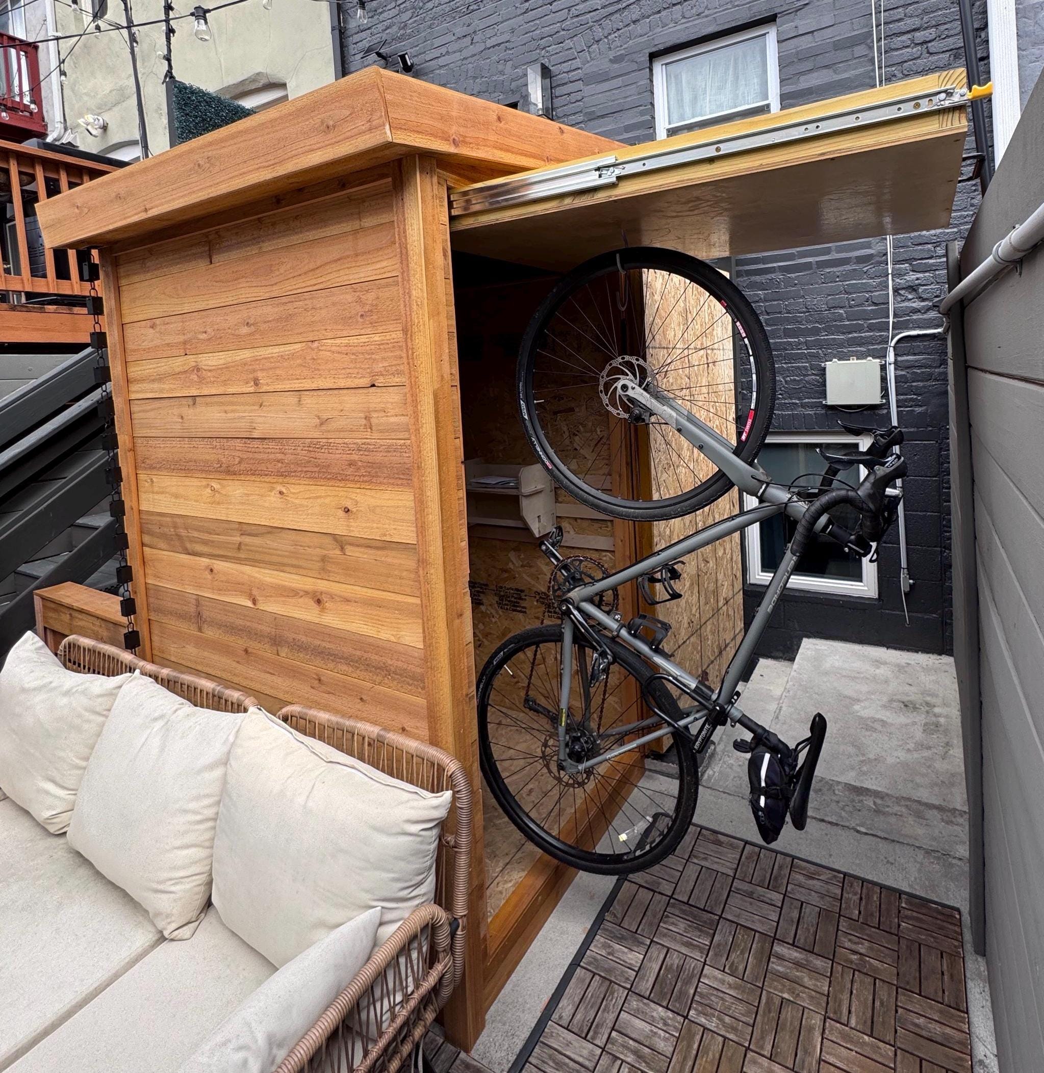 Green Roof Shed With Cleat Wall System. Optional Storage Design ...