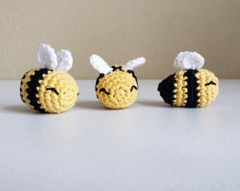 Crochet Bi Pride Bee Plush Amigurumi LGBT Queer - Etsy