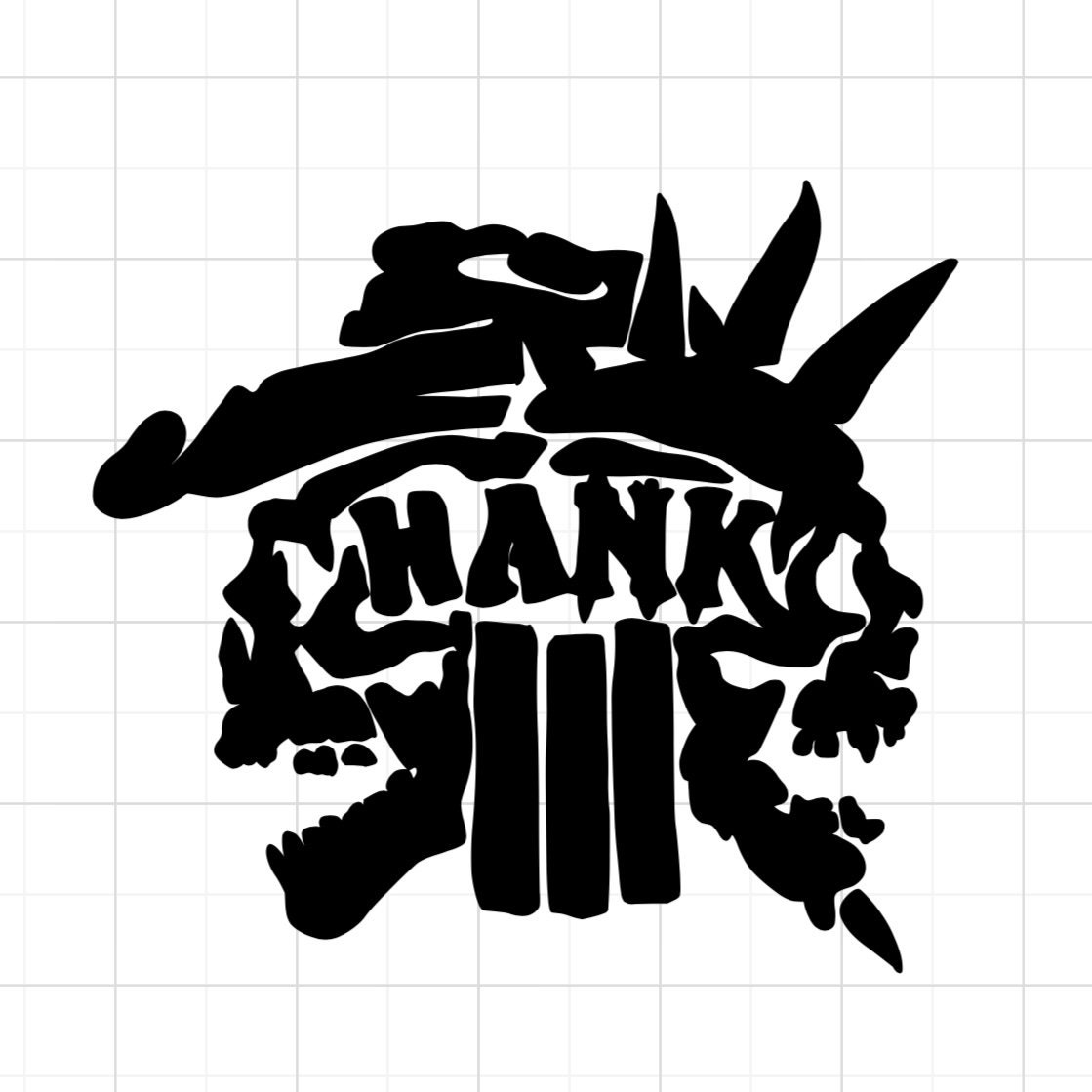 Hank III Custom Vinyl Decal hank williams outlaw country | Etsy