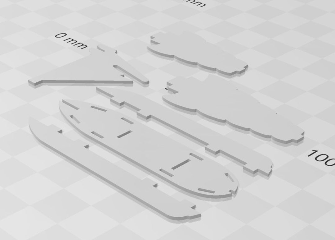 STL: 3 Mast Clipper Ship for Pirates CSG - Etsy