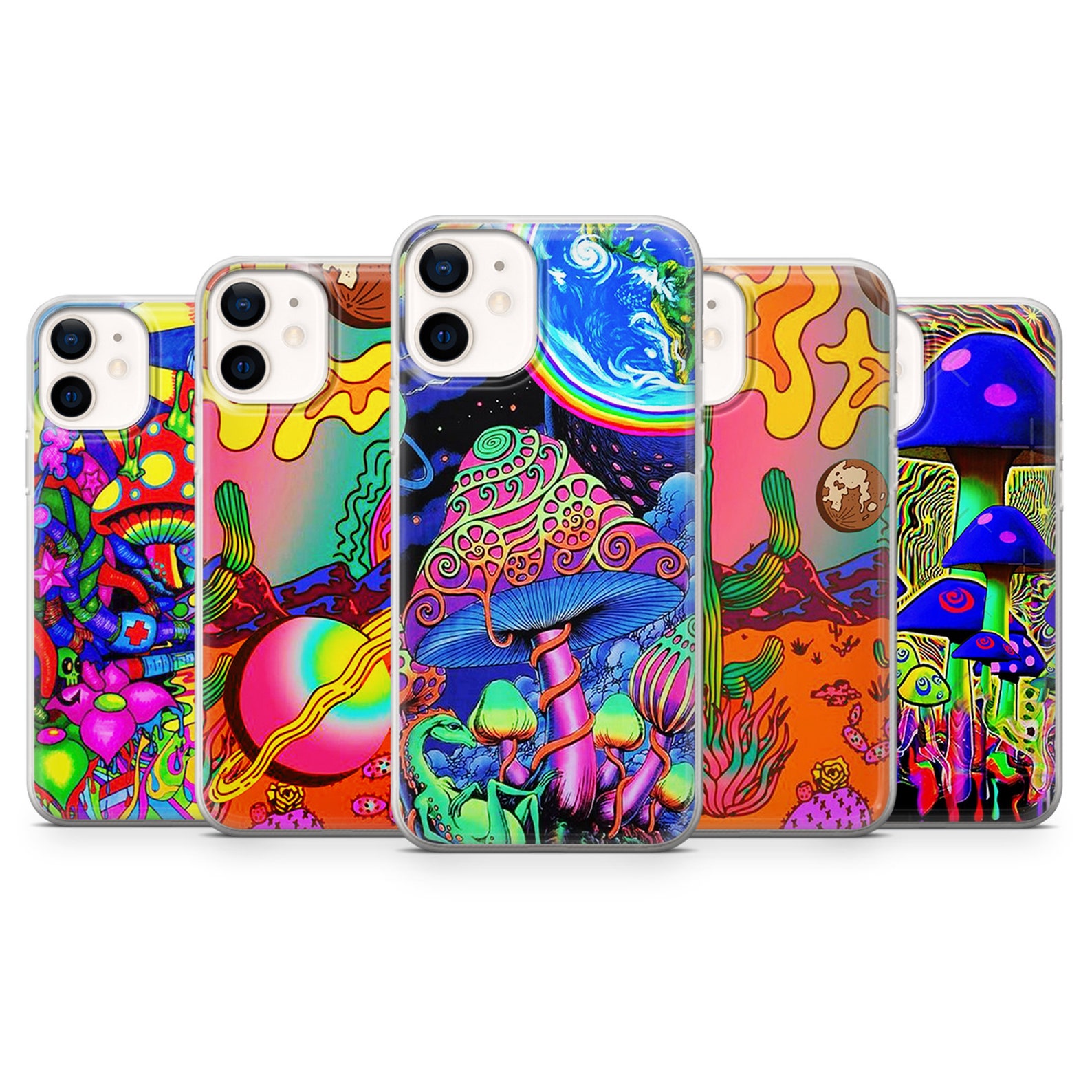Psychedelic Trippy Phone Case Visuals Colours for Iphone 14 - Etsy UK
