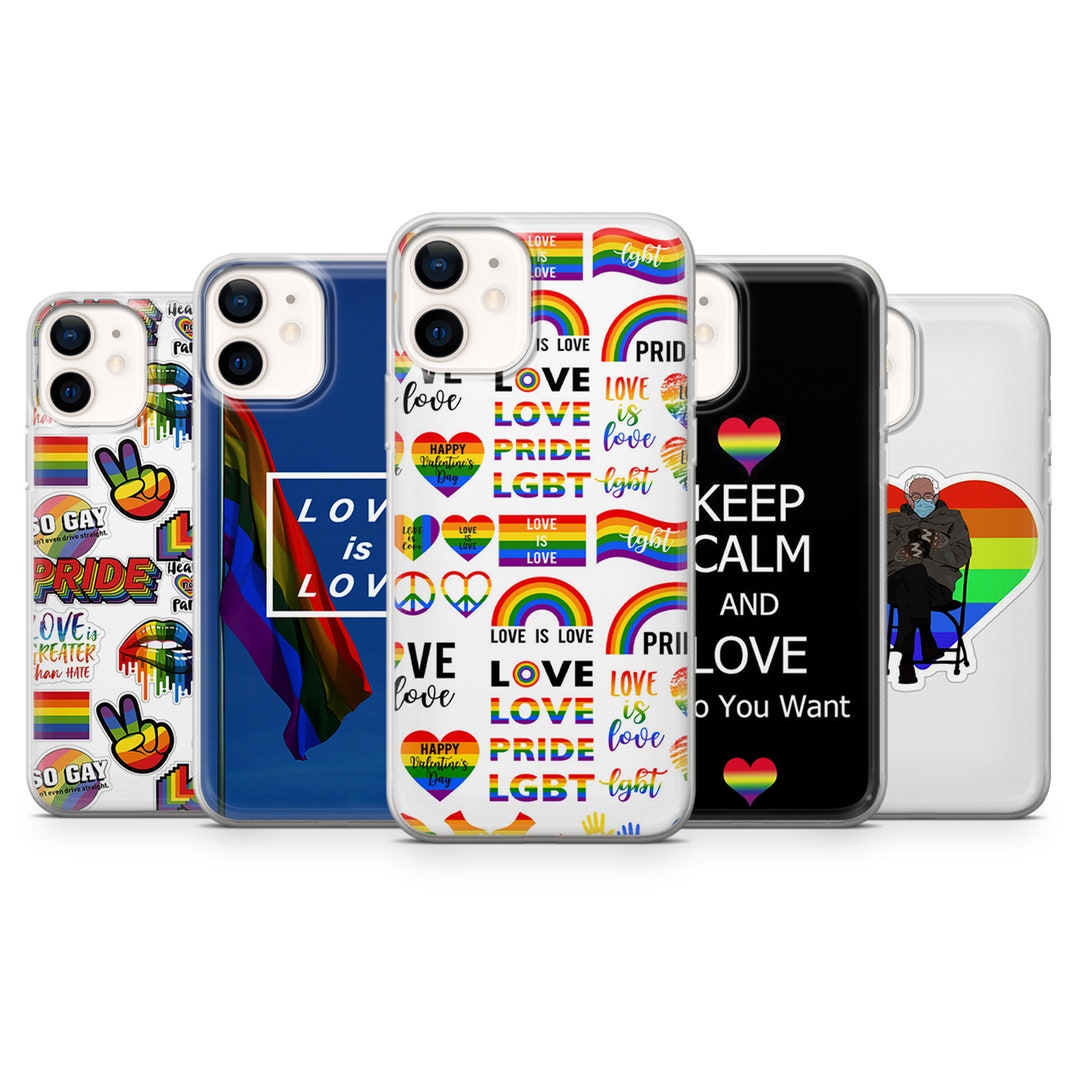 Pride Phone Case, LGBT Pride Cover for iPhone 14pro, 13, 12, 11, XR, 7 ...