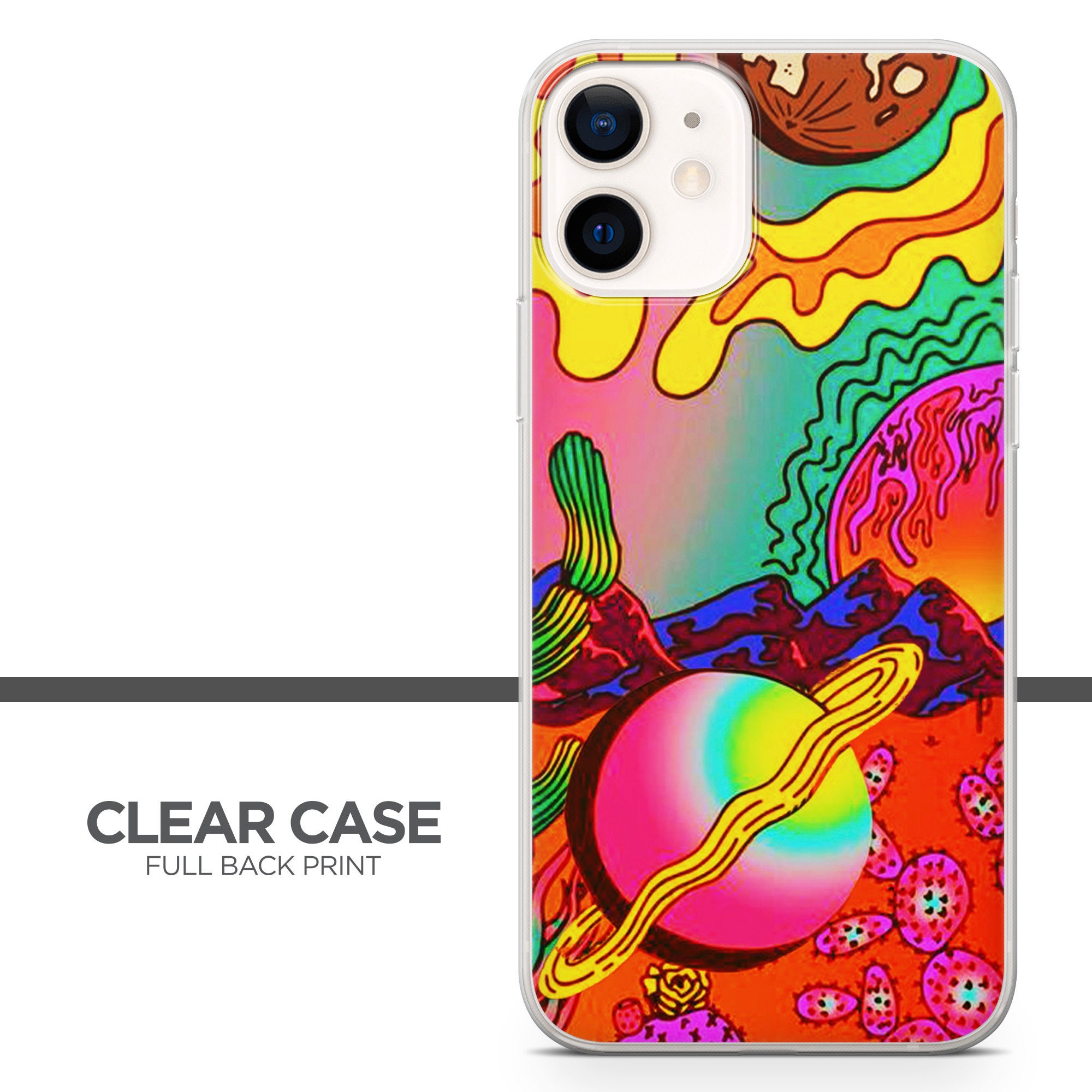 Psychedelic Trippy Phone Case Visuals Colours for Iphone 14 - Etsy UK