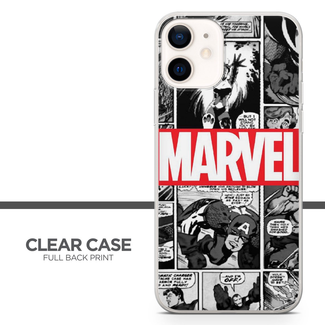 Marvel Phone Case Best Superhero Gift for Iphone 14 Pro 13 - Etsy