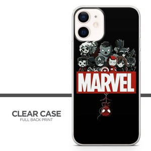 Marvel Phone Case, Best Superhero Gift for iPhone 14pro, 13, 12, 11, XR ...
