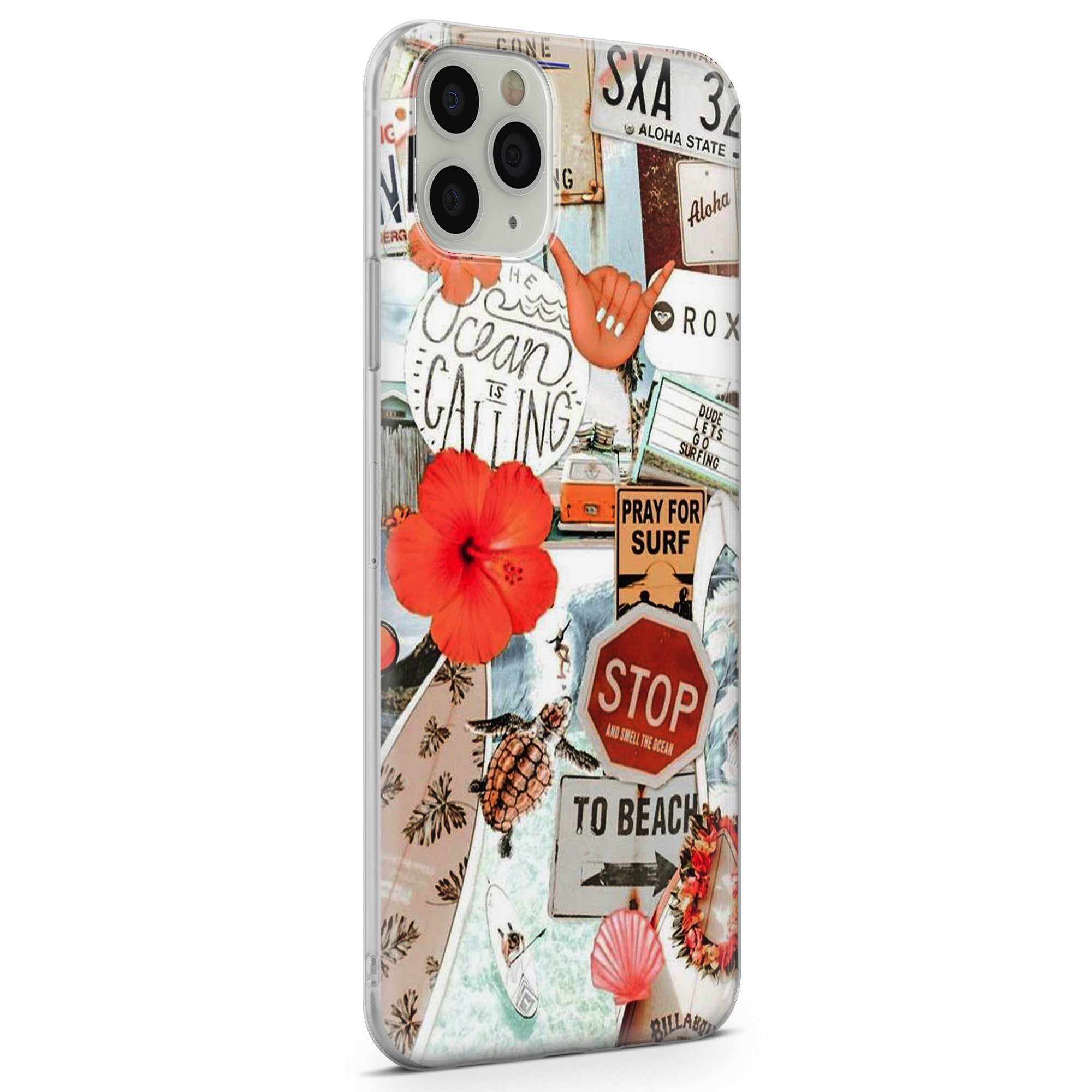 Aesthetic Collage Phone Case Cute Abstract Summer Cover for - Etsy