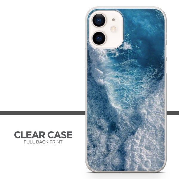 Blue Waves Phone Case - Etsy