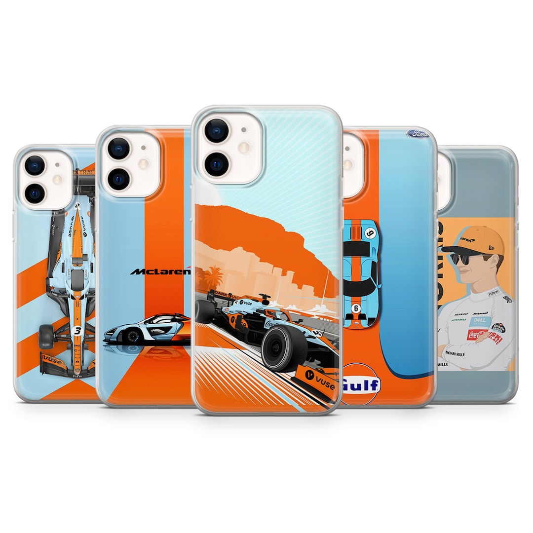 Formula Drivers Phone Case, Mclaren Cover for iPhone 14pro, 13, 12, 11 ...